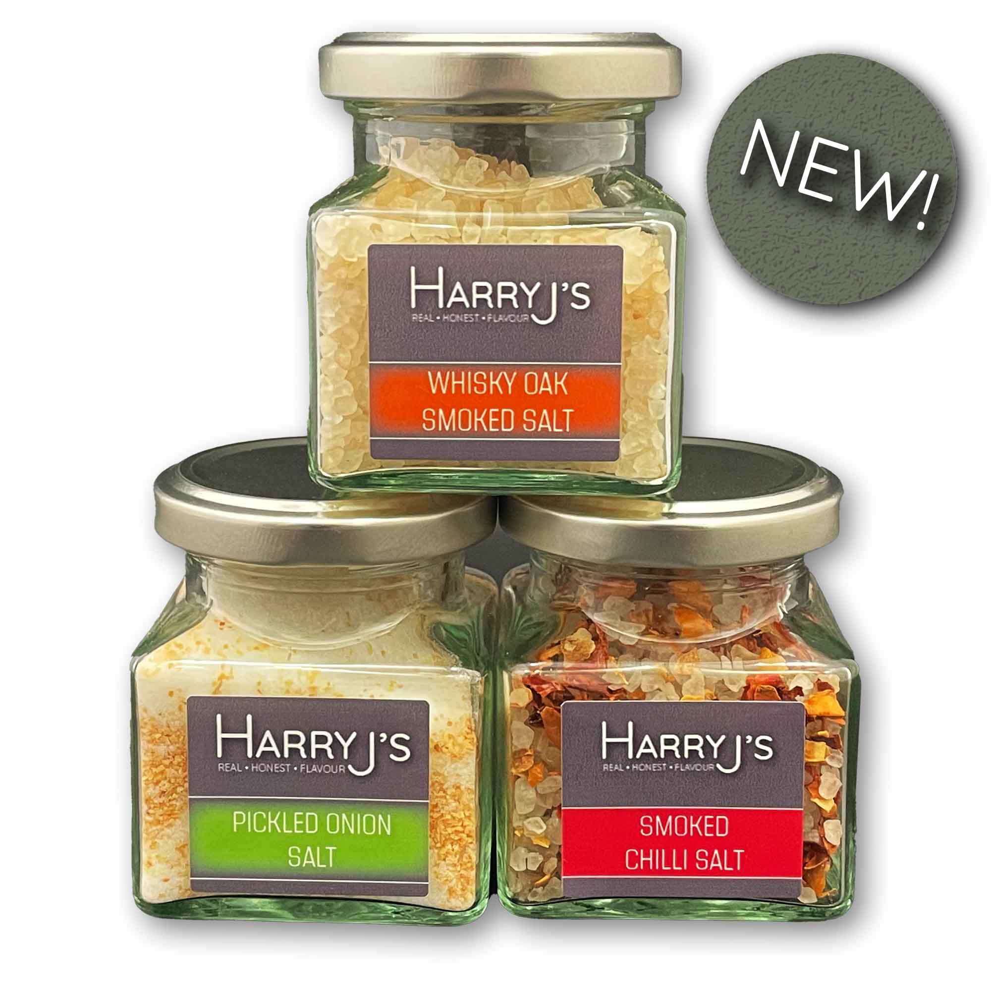 Harry J's Smoked & Flavoured Salts